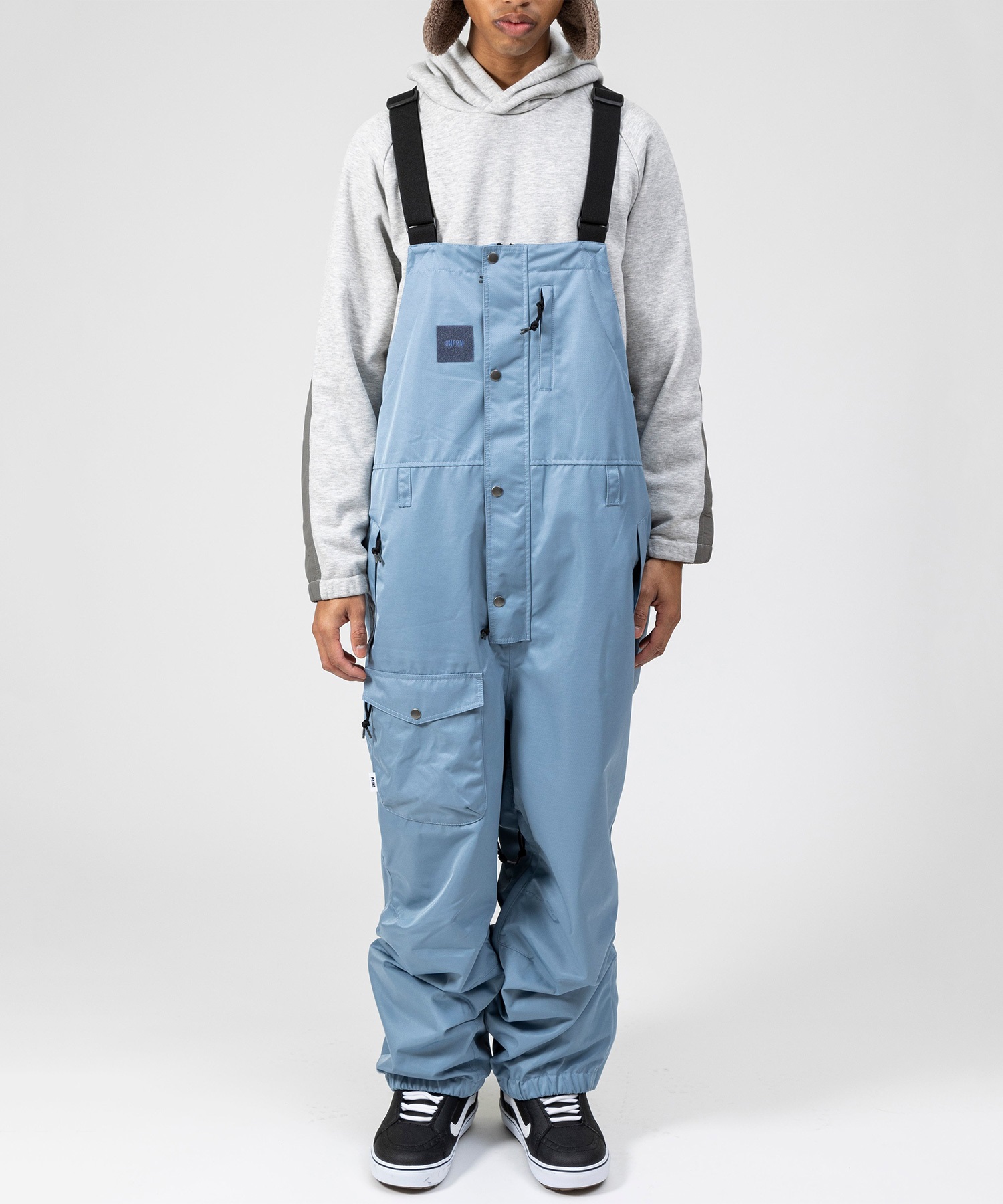 UNFRM ユニフォーム スノーボード ウェア パンツ ユニセックス ビブパンツ PT MILITARY MTN BIB ムラサキスポーツ ...