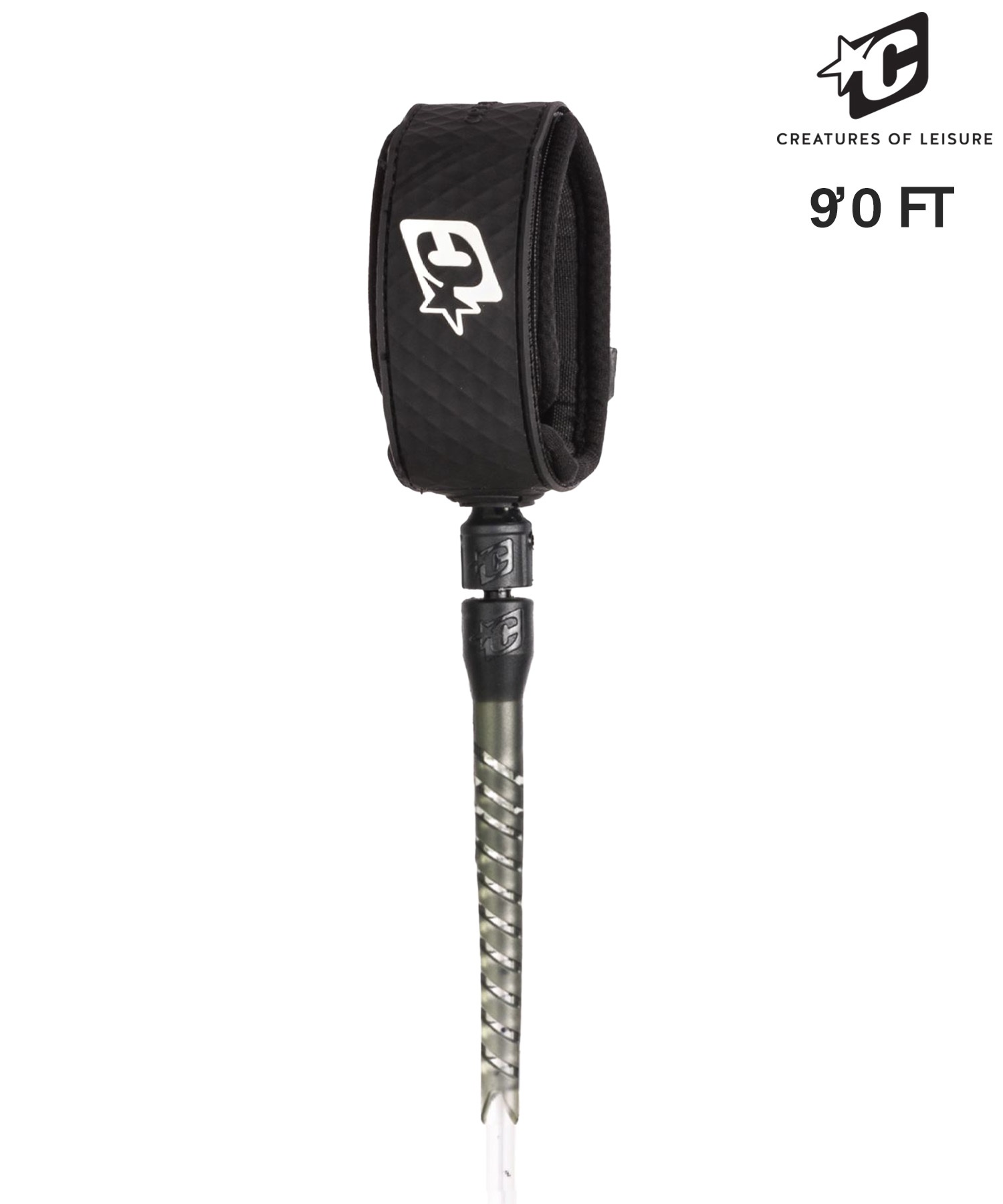 CREATURES OF LEISURE クリエーチャー RELIANCE PRO ANKLE 9FT サーフィン リーシュコード ムラサキ ...