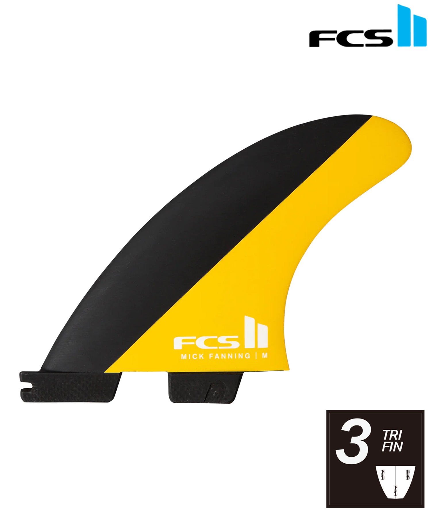 FCS2 エフシーエスツー PC MF ミックファニング TRI サーフィン フィン ムラサキスポーツ FMFM-PC05 サーフィングッズ｜ムラサキスポーツオンラインショップ 通販
