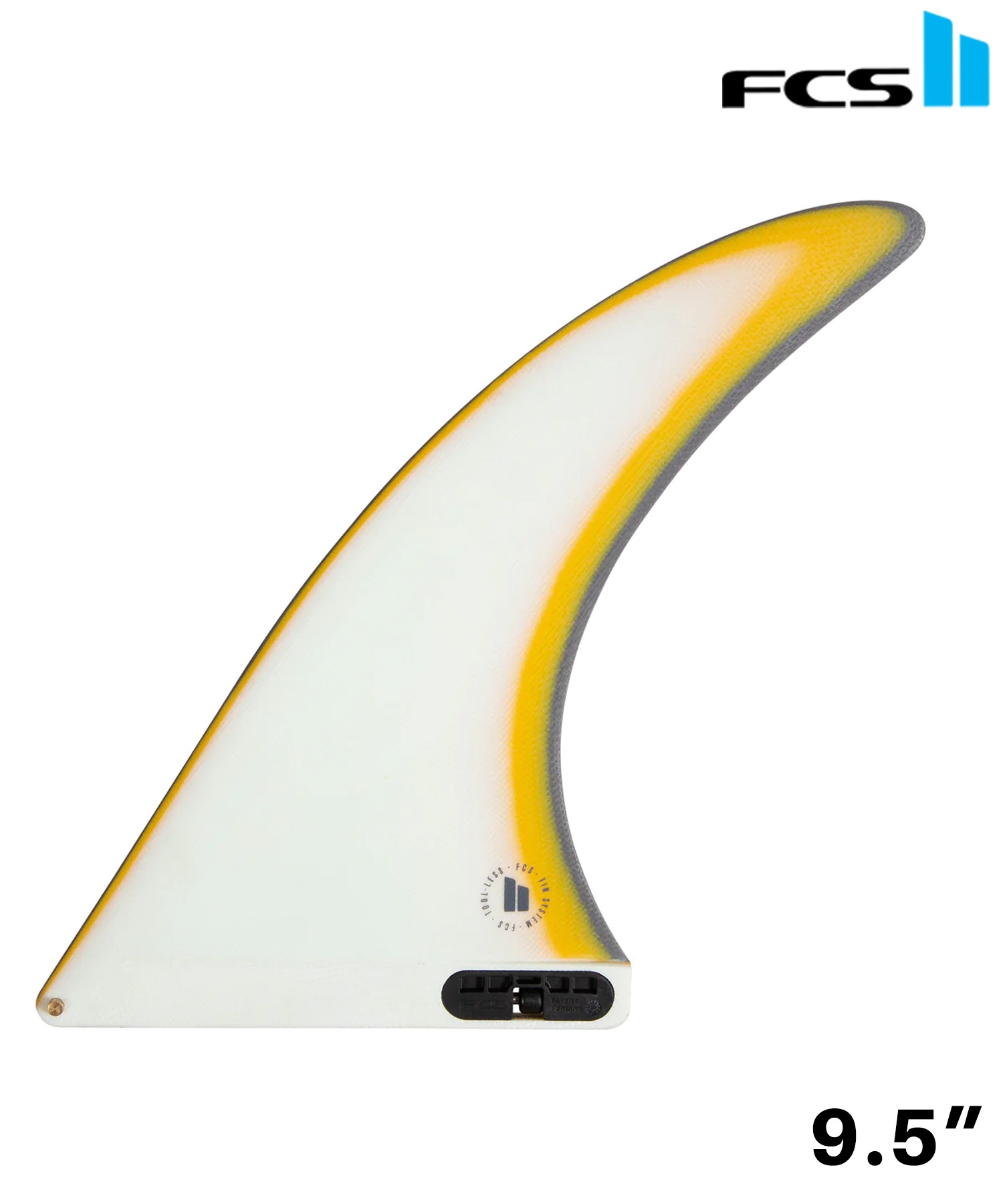 FCS2 エフシーエスツー PG FLOW II SINGLE 9.5 シングル サーフィン フィン ムラサキスポーツ FFLO-PG07 ...