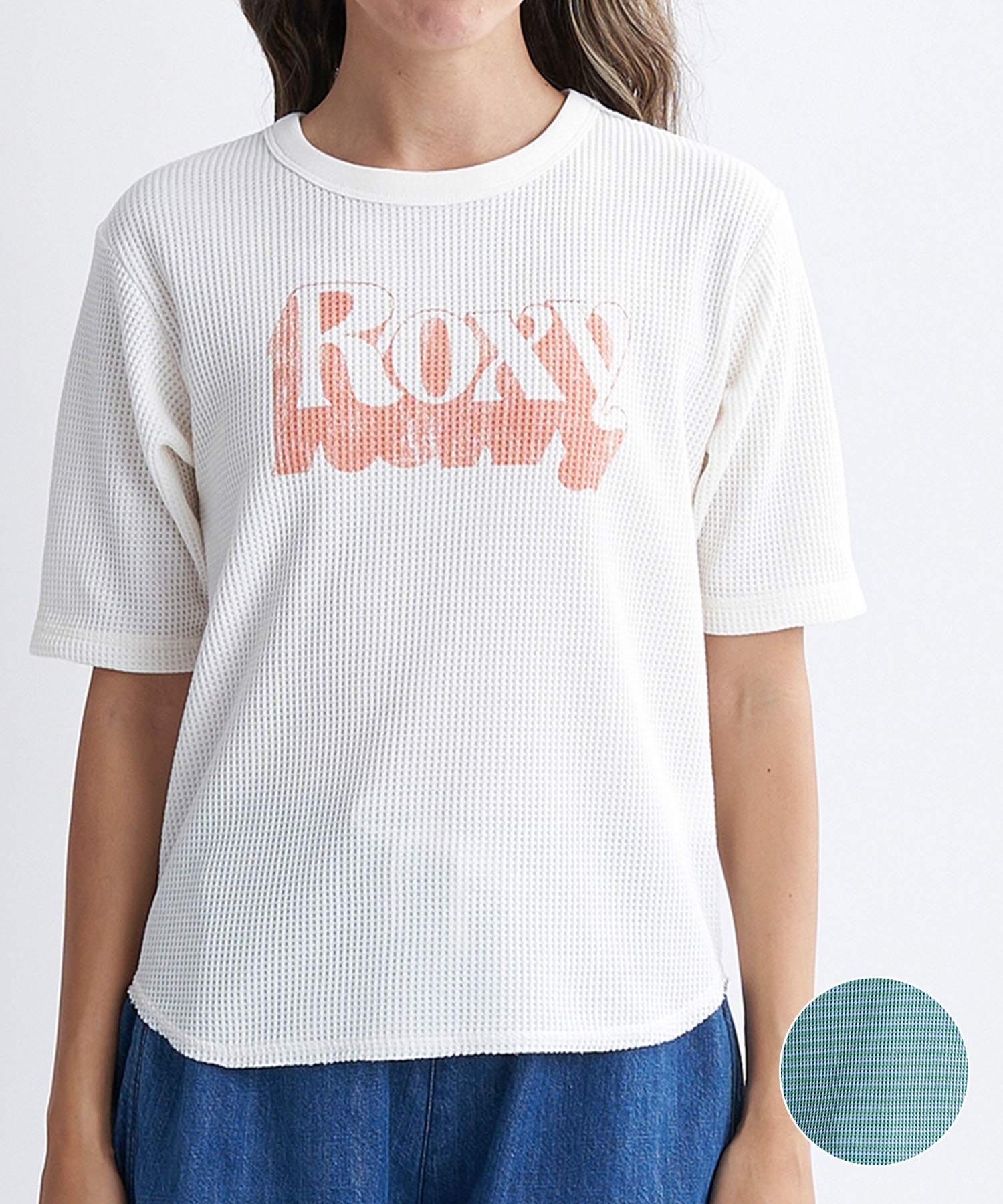 ROXY ロキシー HUGGABLE TEE レディース 半袖 Tシャツ クルーネック セットアップ対応 RST241076 ショートスリーブ ...