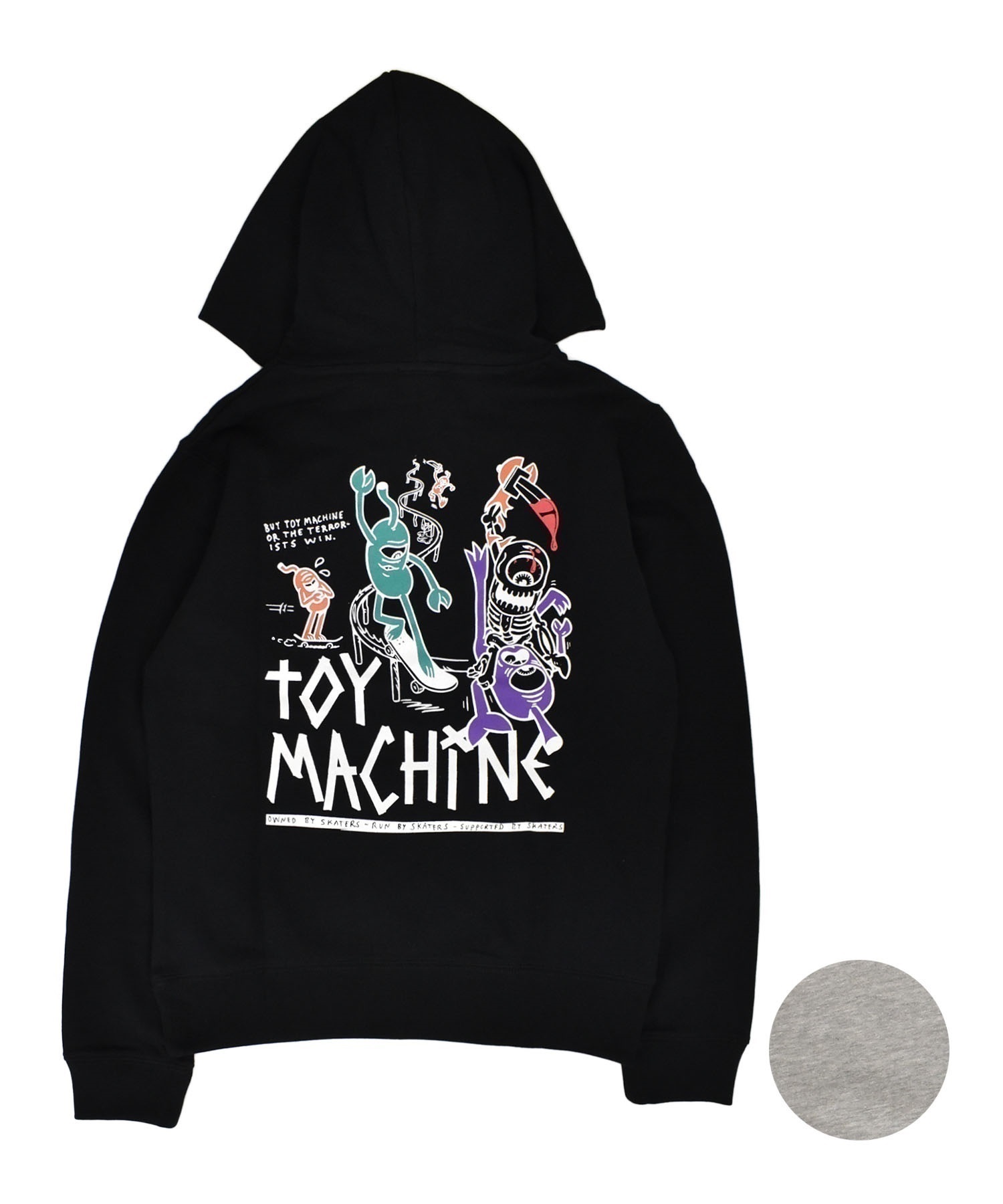 TOY MACHINE/トイマシーン キッズ パーカー DESI TOY MACHINE ERIC 23A961-43 ロングスリーブ ...