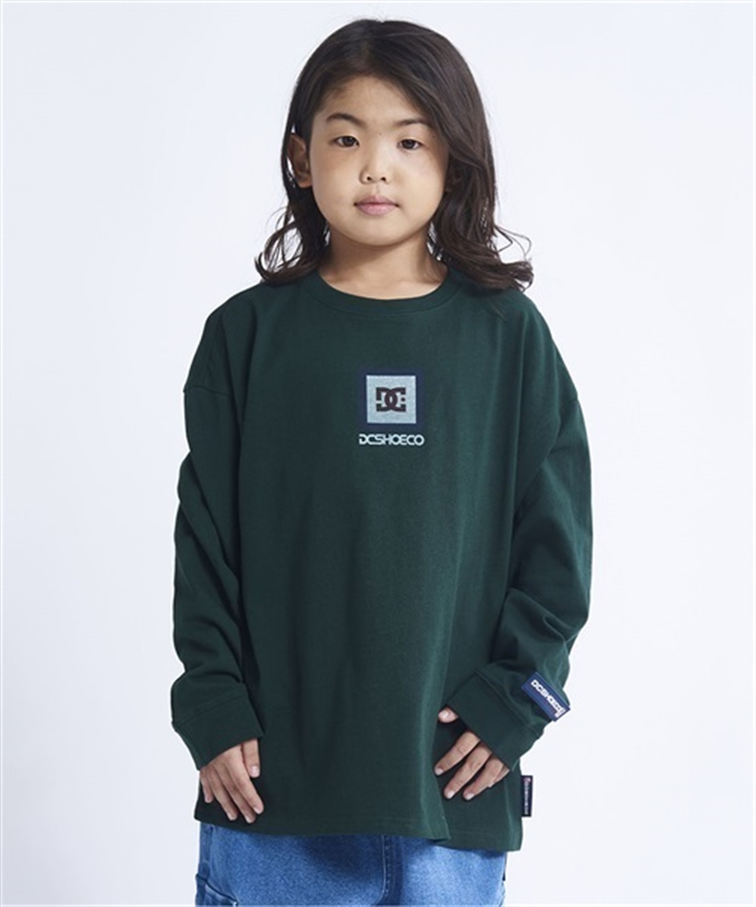 DC ディーシー SQUARE STAR YLT231513 キッズ ジュニア 長袖 Tシャツ 120cm～160cm KX1 A9 ロングスリーブ｜ムラサキスポーツオンラインショップ 通販