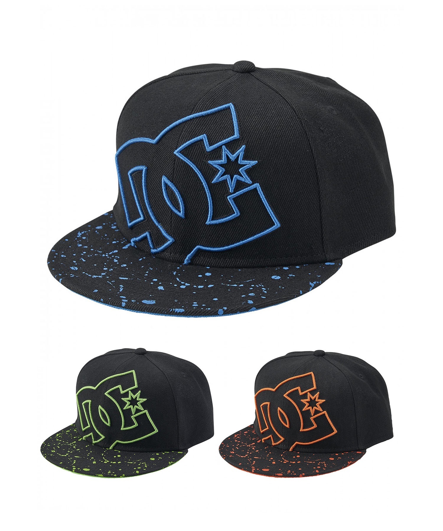 DC ディーシー 24 KD PRINTVISOR SNAPBACK24 キッズ プリントバイザー スナップバック キャップ 帽子 スケートボード 親子コーデ YCP241604 帽子 ...