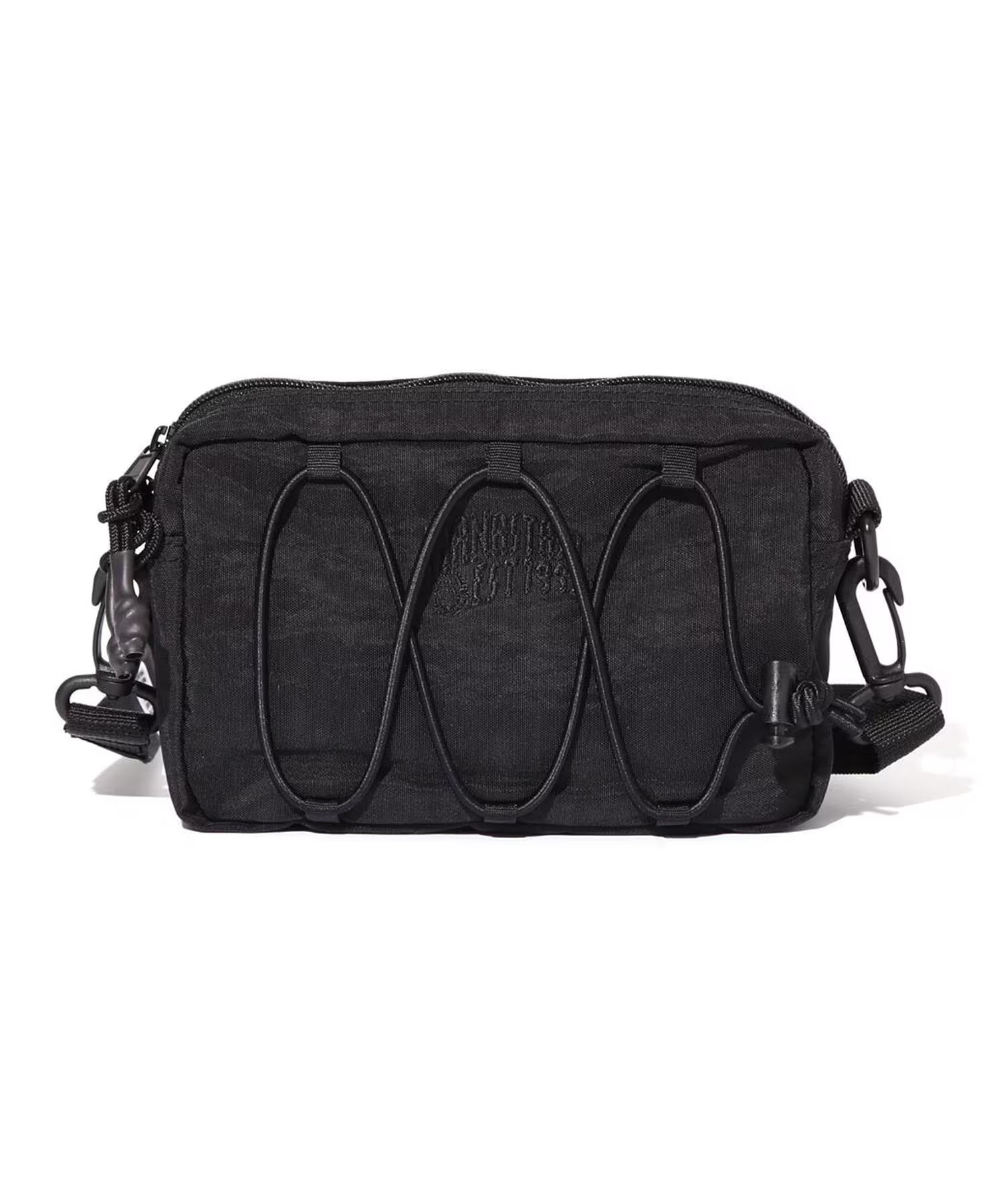 MANASTASH マナスタッシュ ショルダーバッグ ロゴ ブラック BBC ARCH LOGO SHOULDER BAG ...
