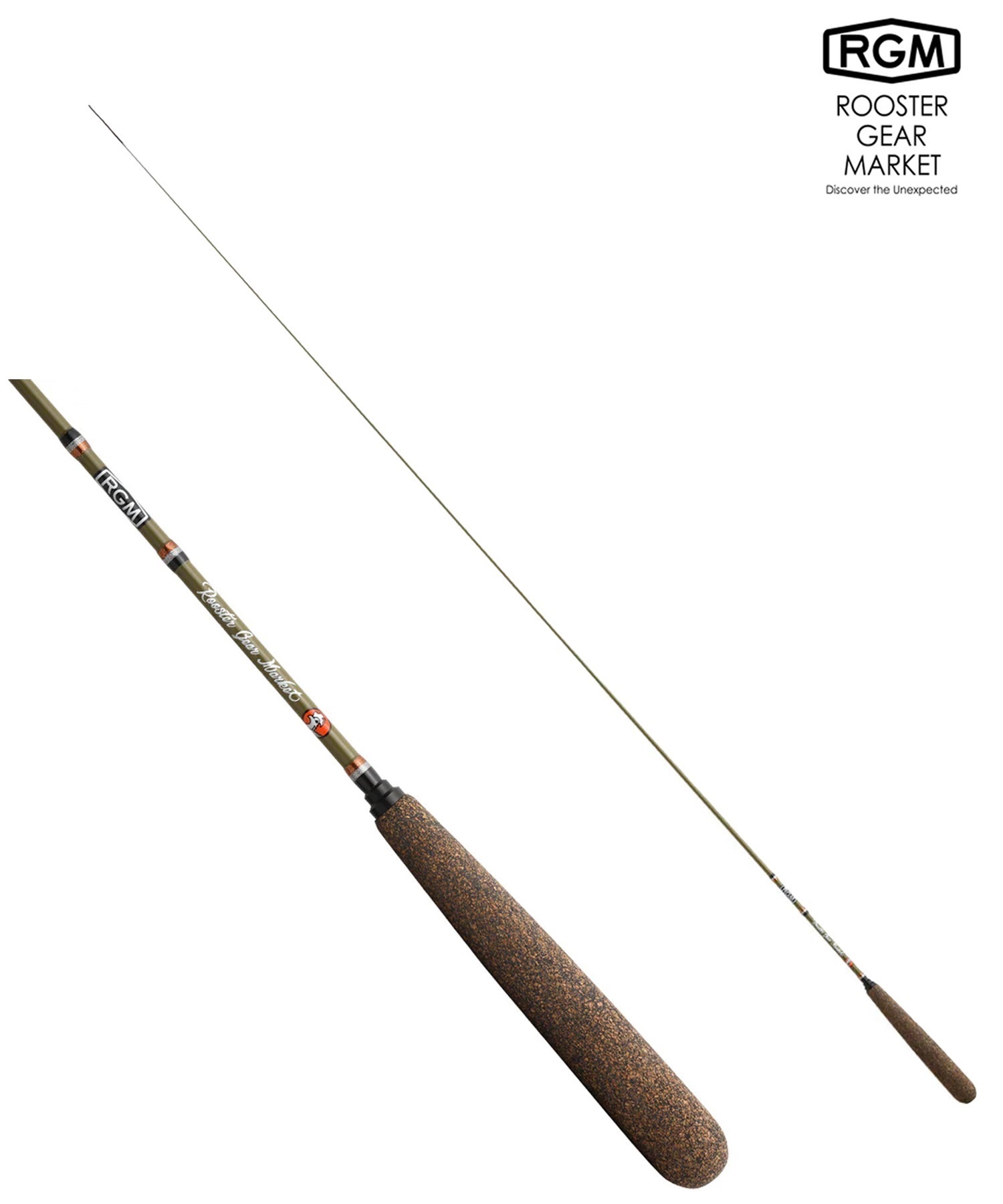 ROOSTER GEAR MARKET ルースターギアマーケット SPEC.T 130N フィッシング ロッド コンパクト RGM ムラサキ ...