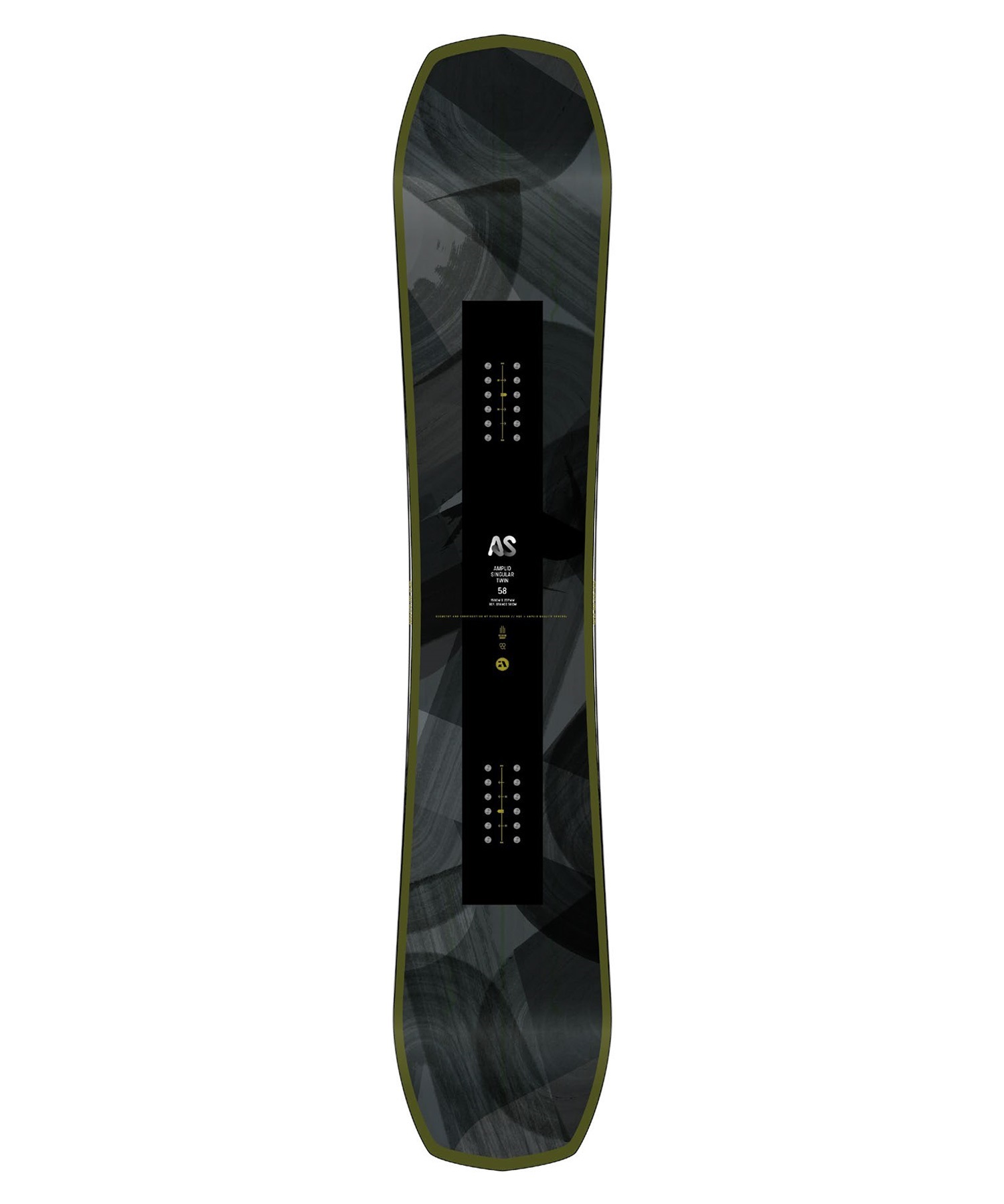 AMPLID アンプリッド スノーボード 板 メンズ SINGULAR TWIN ムラサキ