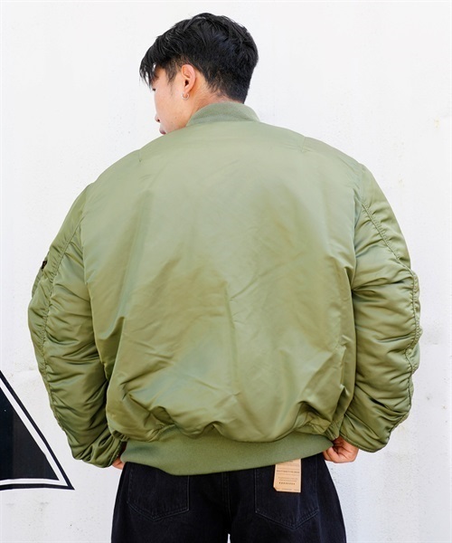 ALPHA アルファ 2000-403 メンズ ジャケット MA-1 ナイロンジャケット JJ3 K26 アウター/ジャケット｜ムラサキ ...