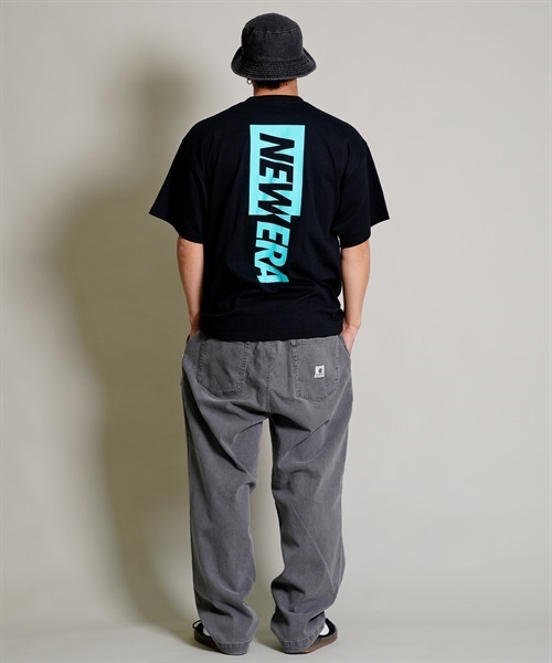 NEW ERA ニューエラ SS OS TEE PFMC VERT LOGO 13697250 メンズ 半袖 Tシャツ バックプリント KK1 ...