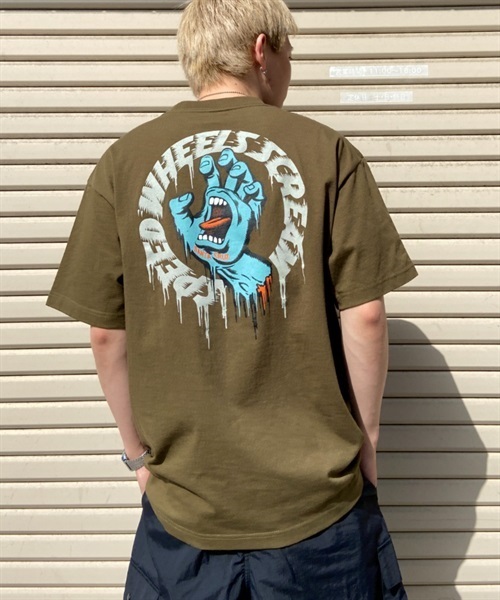 SANTA CRUZ サンタクルーズ TAGGED SPEED WHEELS S/ST 502232403 メンズ 半袖 Tシャツ KK2 ...