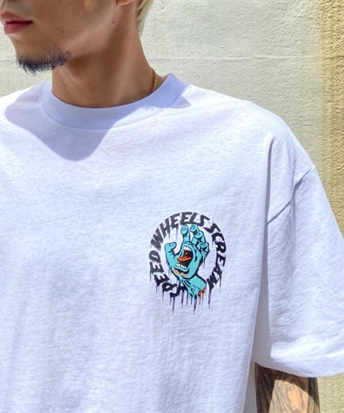 SANTA CRUZ サンタクルーズ TAGGED SPEED WHEELS S/ST 502232403 メンズ 半袖 Tシャツ KK2 ...