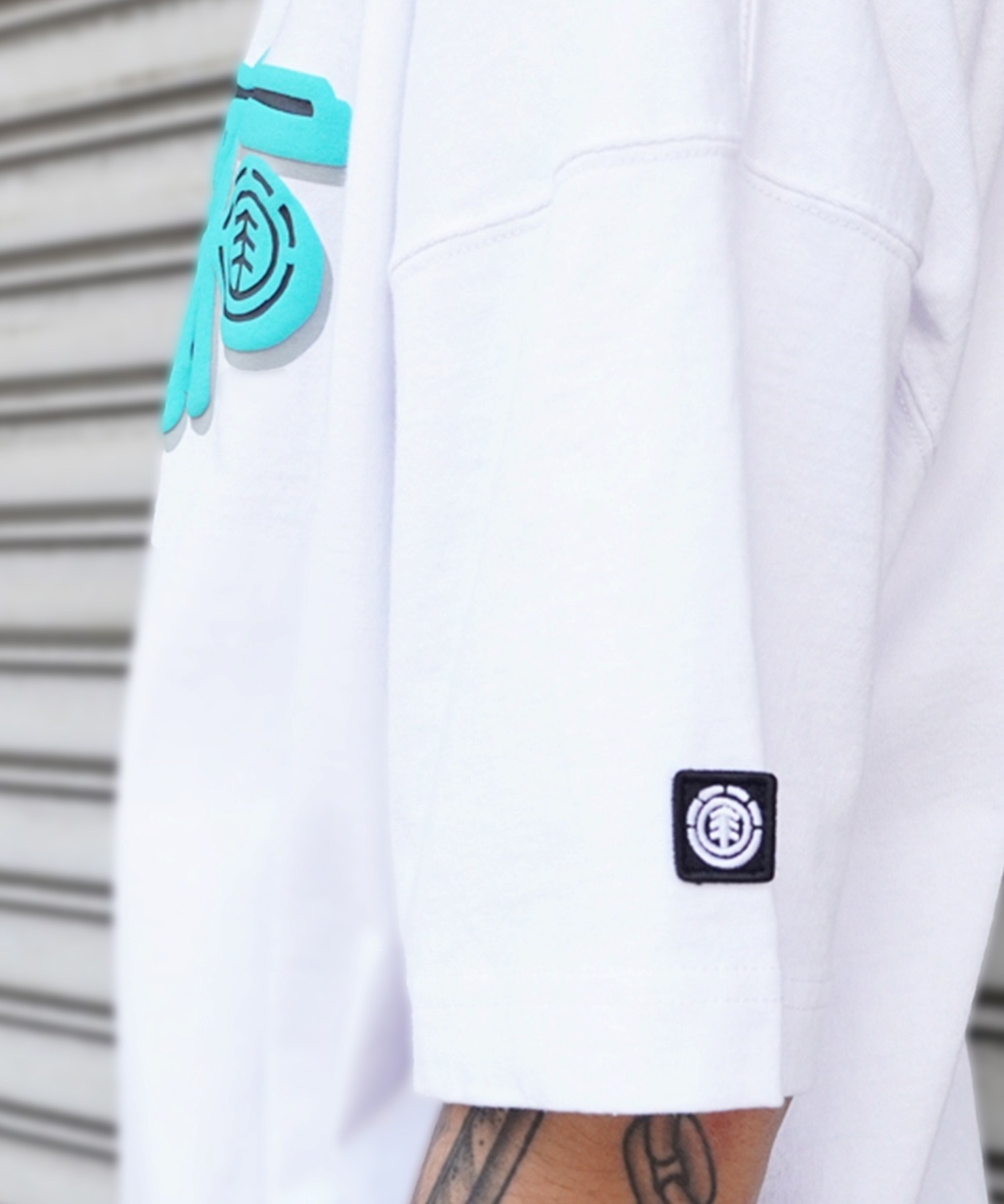 ELEMENT エレメント メンズ 半袖 Tシャツ タギング ロゴ プリント グラフィティ BE021-249 ショートスリーブ｜ムラサキスポーツオンラインショップ 通販