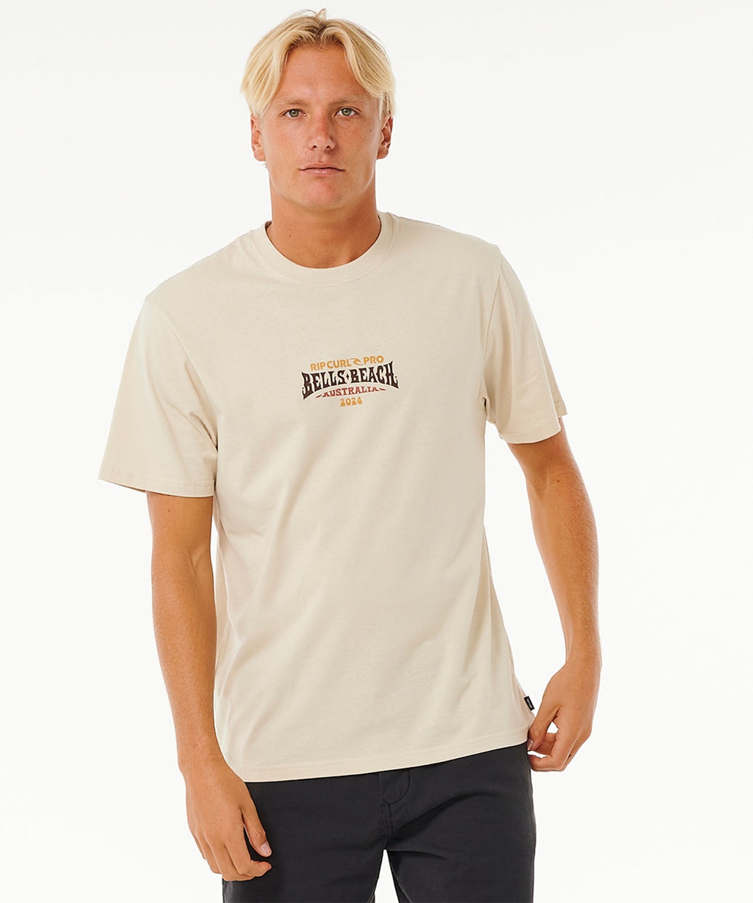 RIP CURL M RIP CURL PRO 24 LOGO TEE T 0FDMTE