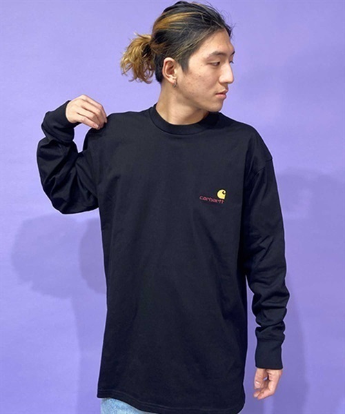 Carhartt WIP カーハートダブリューアイピー L/S AMERICAN SCRIPT T-SHIRT I029955 メンズ 長袖 ...