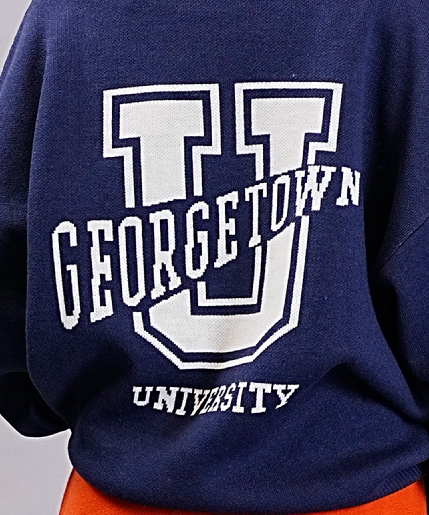 【マトメガイ対象】DISCUS ATHLETIC/ディスカスアスレチック レディース トップス ニット/セーター オーバーサイズ カレッジロゴ ...