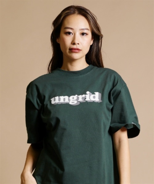 NEW ERA ニューエラ × UNGRID アングリット SS COTTON TEE UNGRID 2TONE 13557150 レディース 半袖 Tシャツ 限定 KK1 A23 ショート ...