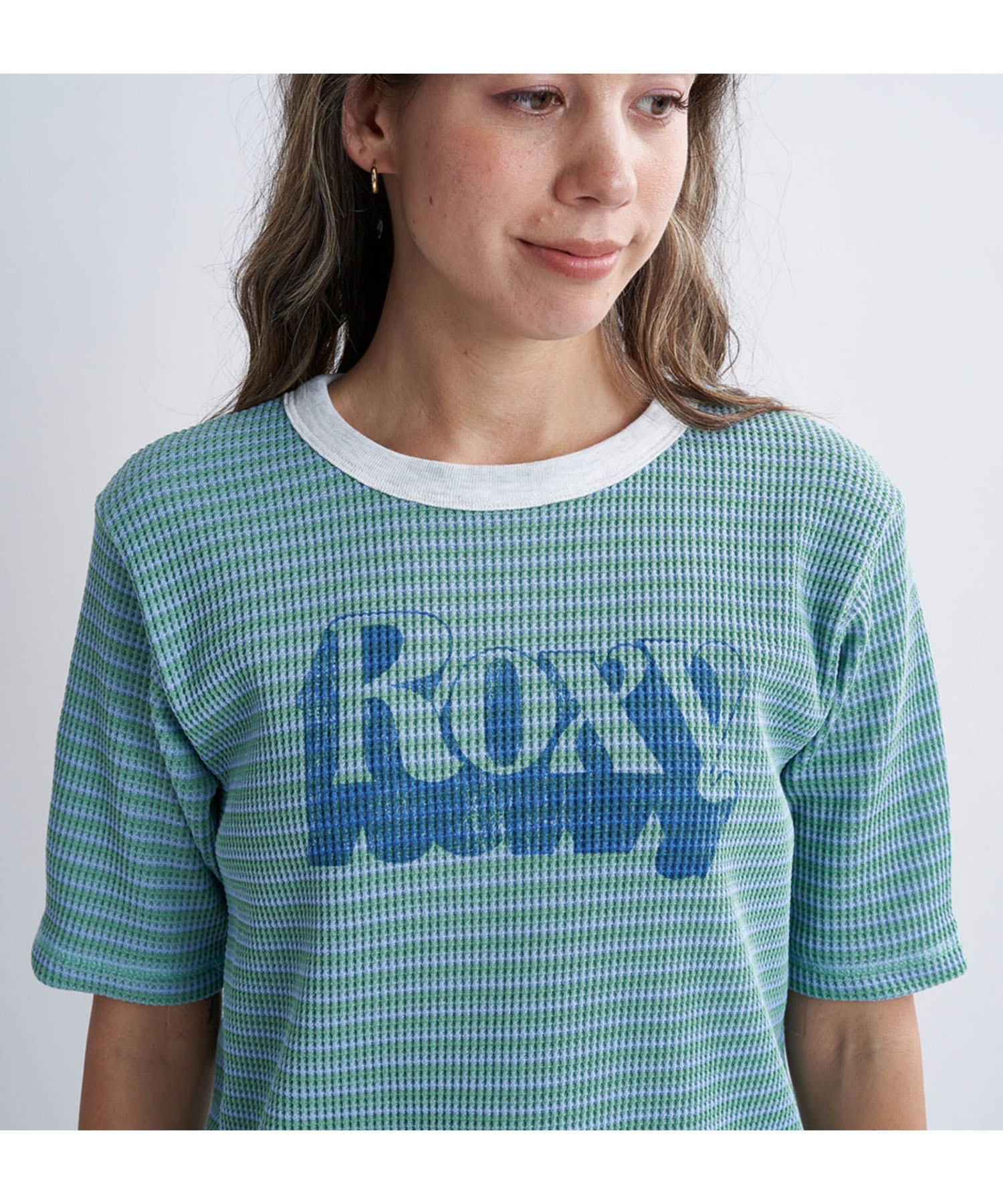 ROXY ロキシー HUGGABLE TEE レディース 半袖 Tシャツ クルーネック セットアップ対応 RST241076 ショートスリーブ ...