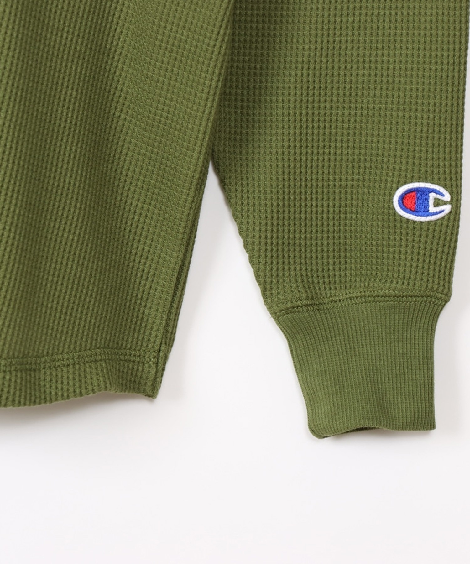 CHAMPION/チャンピオン キッズ 長袖 Tシャツ ポケット ポケT ワッフル生地 無地 CK-Y404 ロングスリーブ｜ムラサキスポーツオンラインショップ 通販