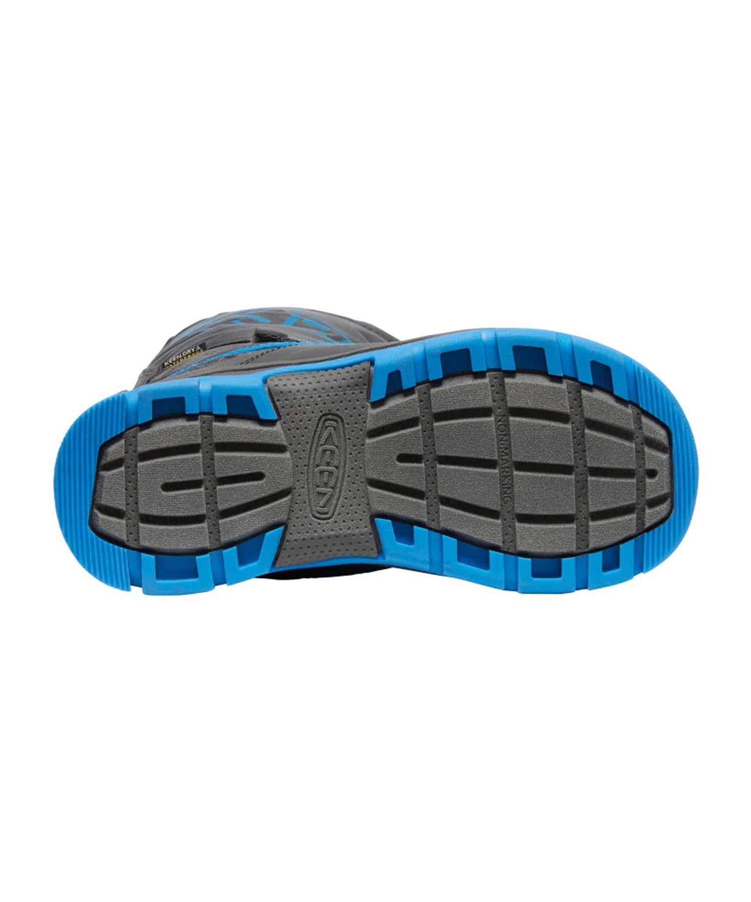 KEEN/キーン ビッグキッズ スノー トロール ウォータープルーフ 防水ウィンターブーツ グレー×ライトブルー 1026755 スニーカー｜ムラサキスポーツオンラインショップ 通販