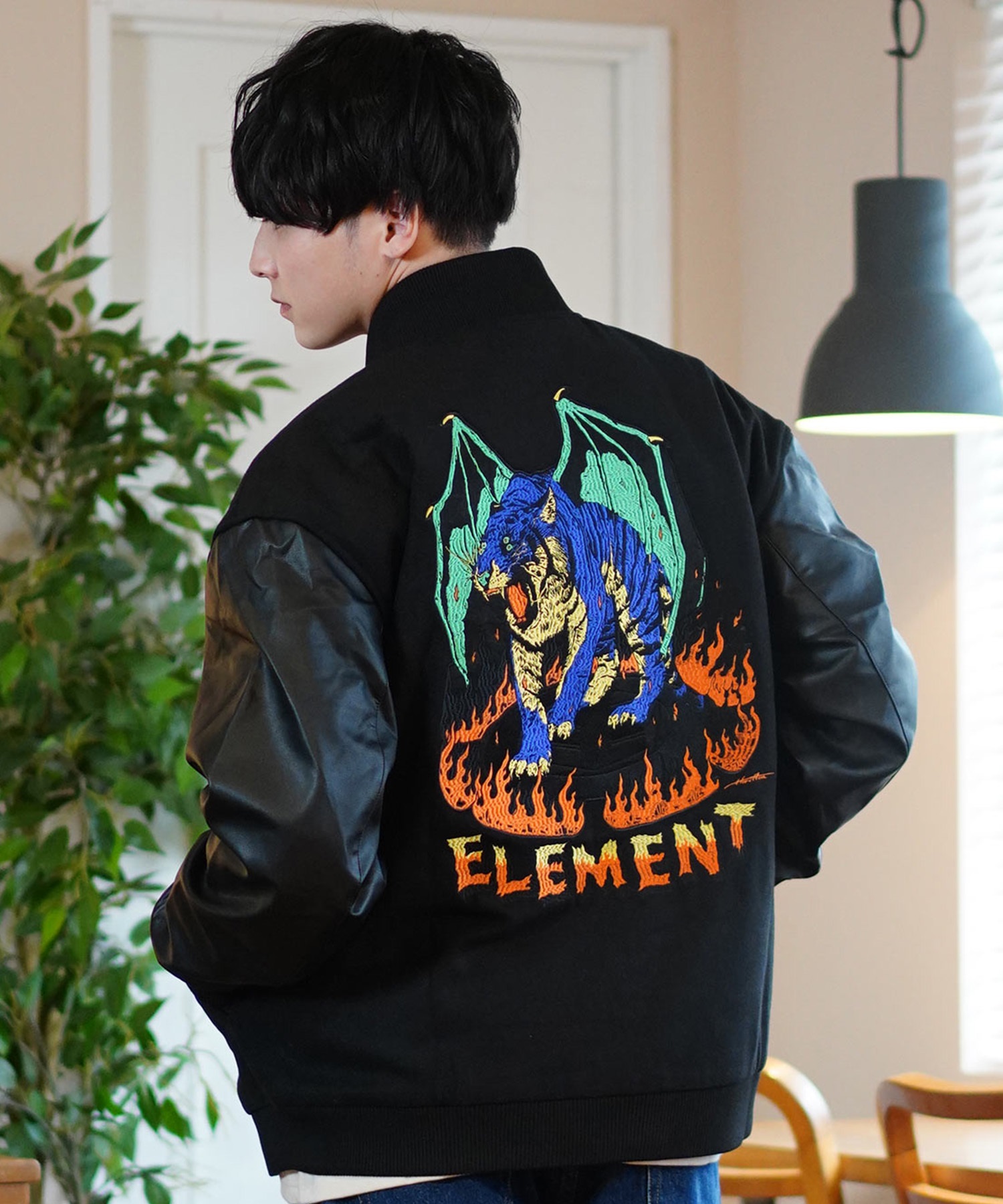 ELEMENT エレメント アウター スタジャン メンズ スタジアム ELEMENT エレメント アウター スタジャン メンズ スタジアム