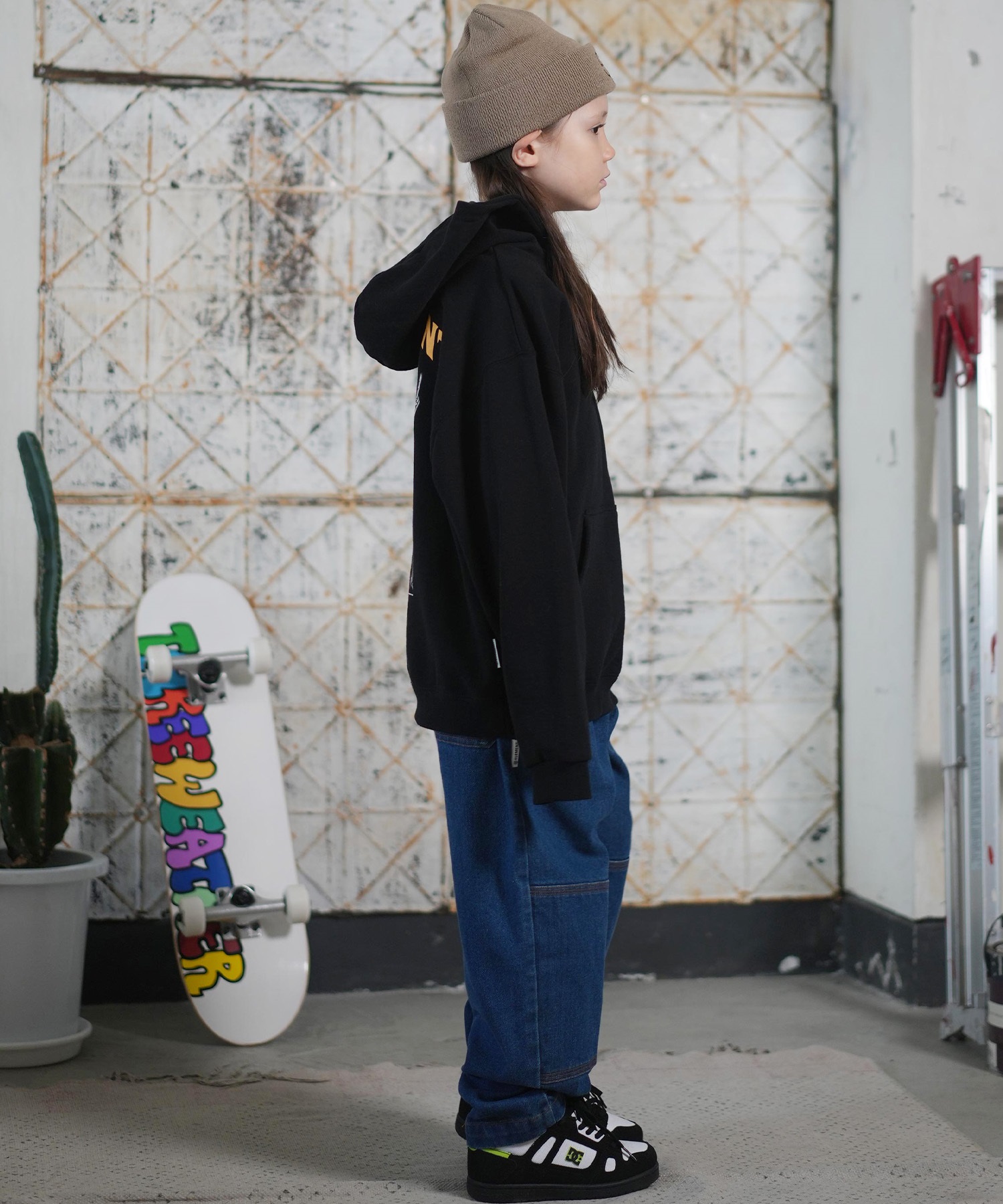 ELEMENT エレメント プルオーバー パーカー キッズ ジュニア 子供 ロゴ