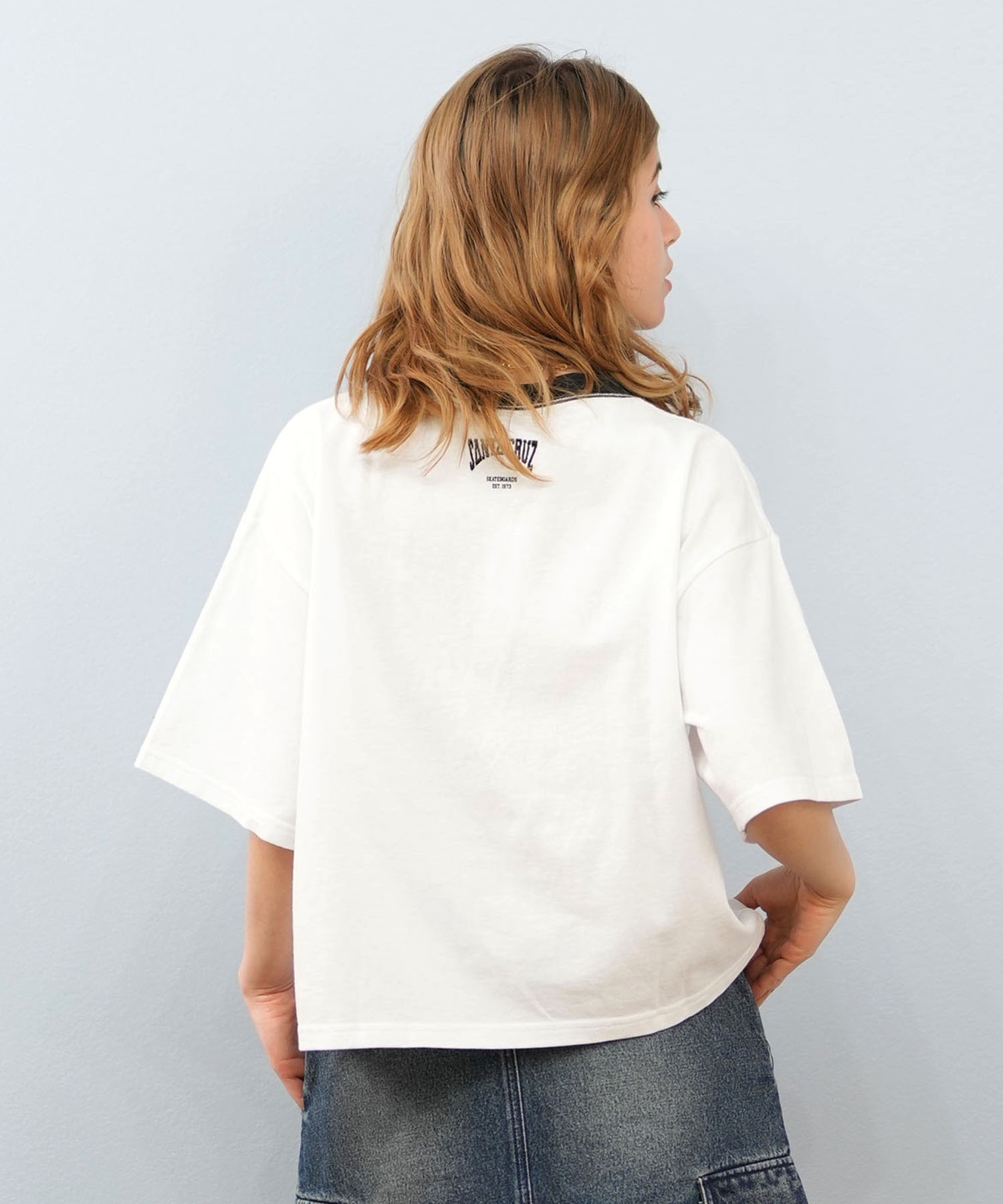 SANTACRUZ サンタクルーズ 半袖 Tシャツ レディース クロップド SANTACRUZ サンタクルーズ 半袖 Tシャツ レディース クロップド
