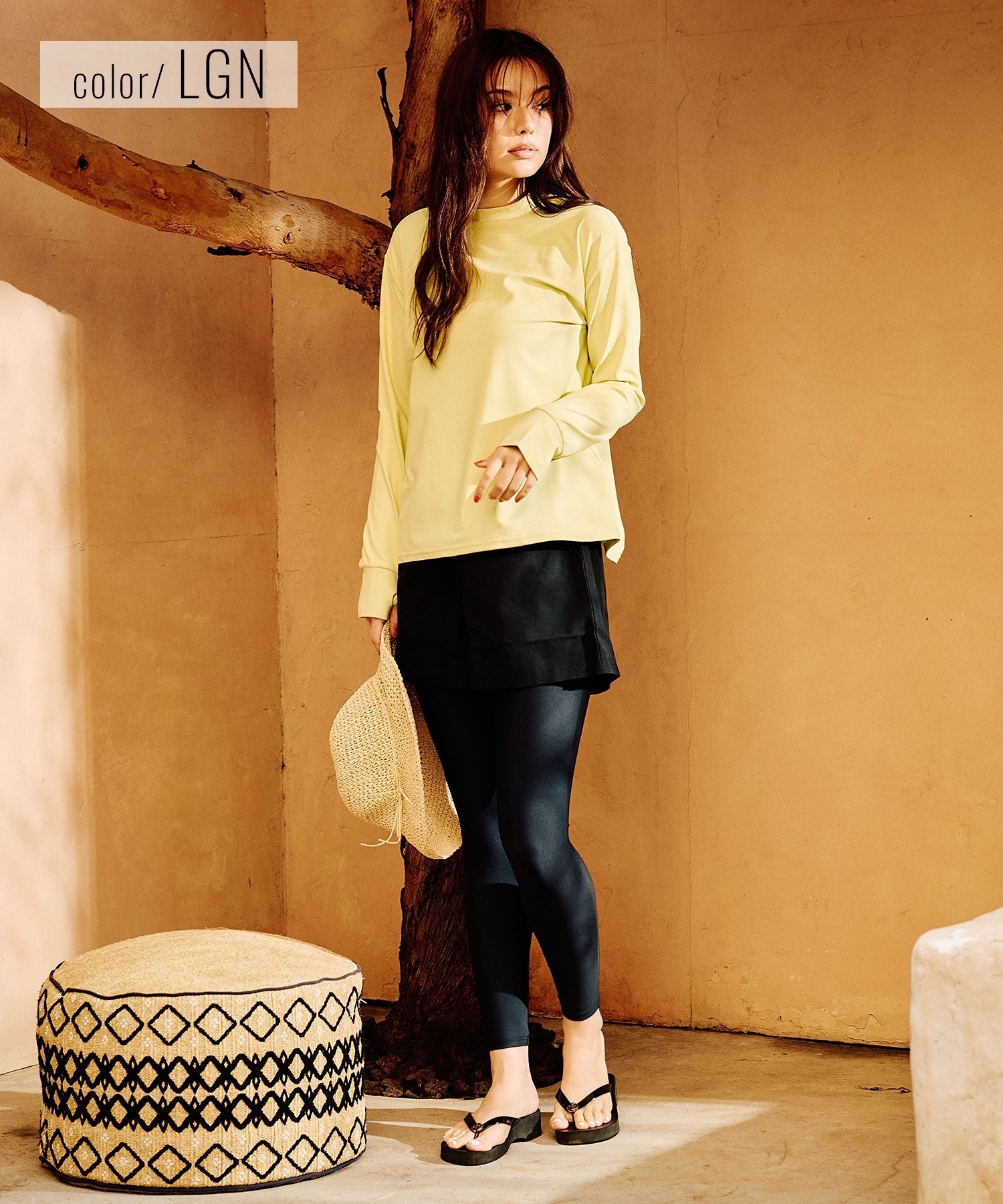 RIKKA FEMME リッカファム 水着 レディース 5点セット ラッシュガード ロンT レギンス タンキニ インナー トランクス 水陸両用 RN03 セット水着｜ムラサキスポーツオンライン ...