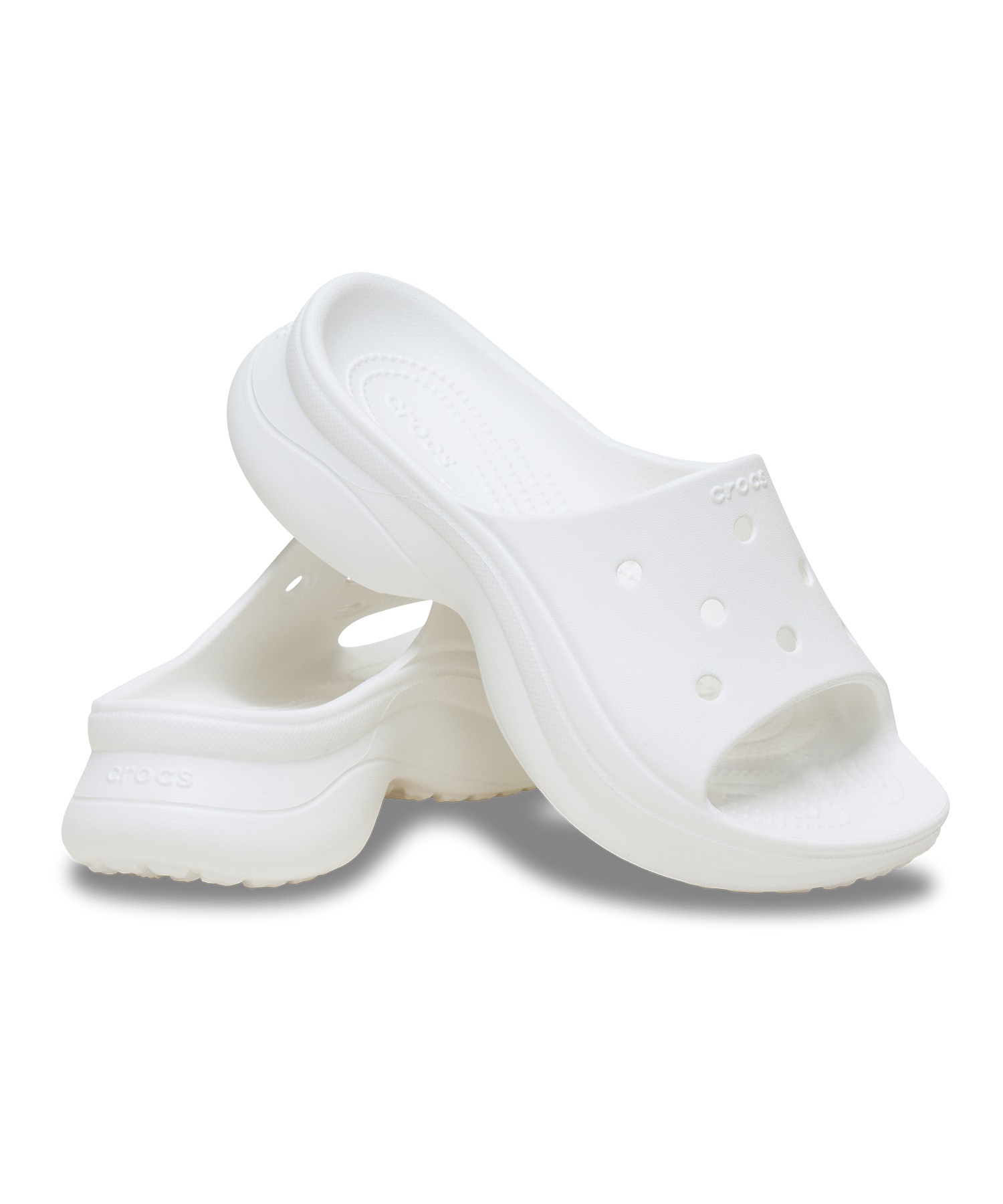 CROCS クロックス サンダル レディース BAE SLIDE ベイ スライド 211108-100 ライフスタイル｜ムラサキスポーツ ...