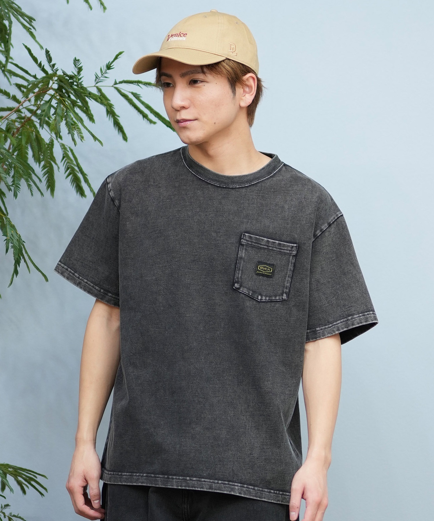RVCA ルーカ 半袖 Tシャツ メンズ ポケットTシャツ ポケT BF041-262