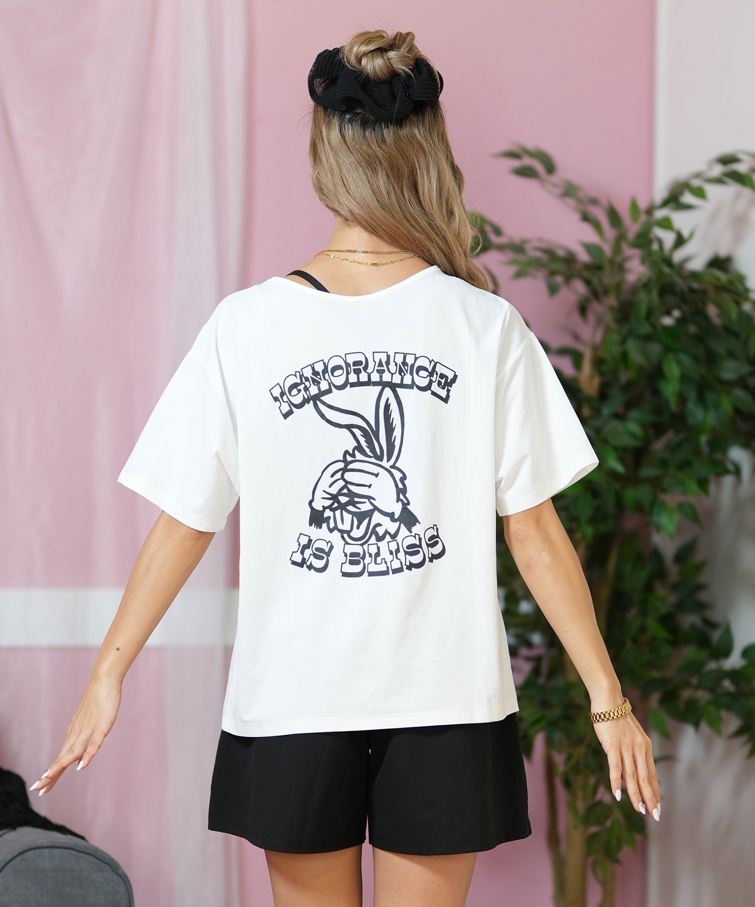GYDA ジェイダ 水着 レディース ビキニ 半袖Tシャツ バニー GYDA ジェイダ 水着 レディース ビキニ 半袖Tシャツ バニー